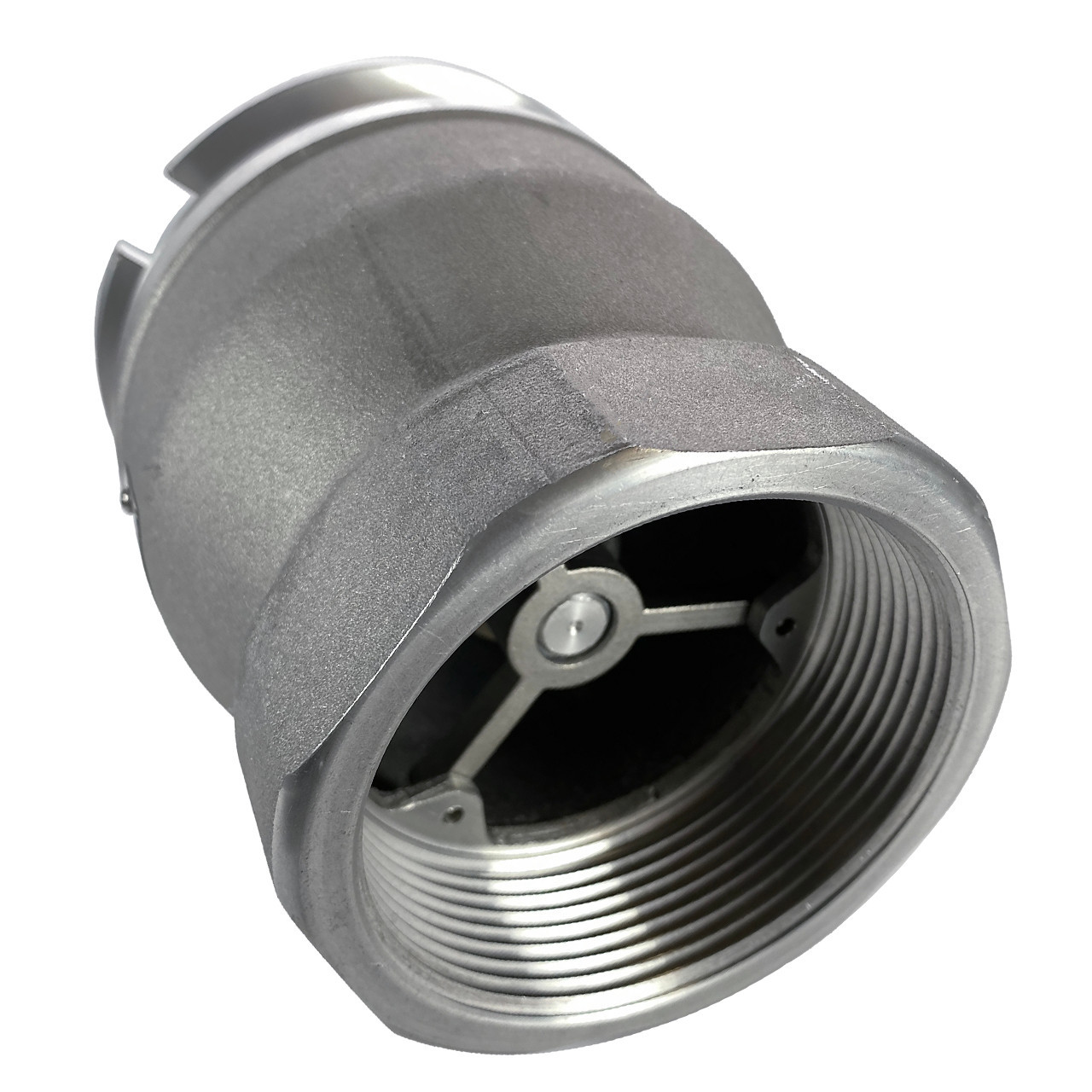 JME L1601039 1 in. Female NPT Aluminum Dry Disconnect Adapter - Tank ...
