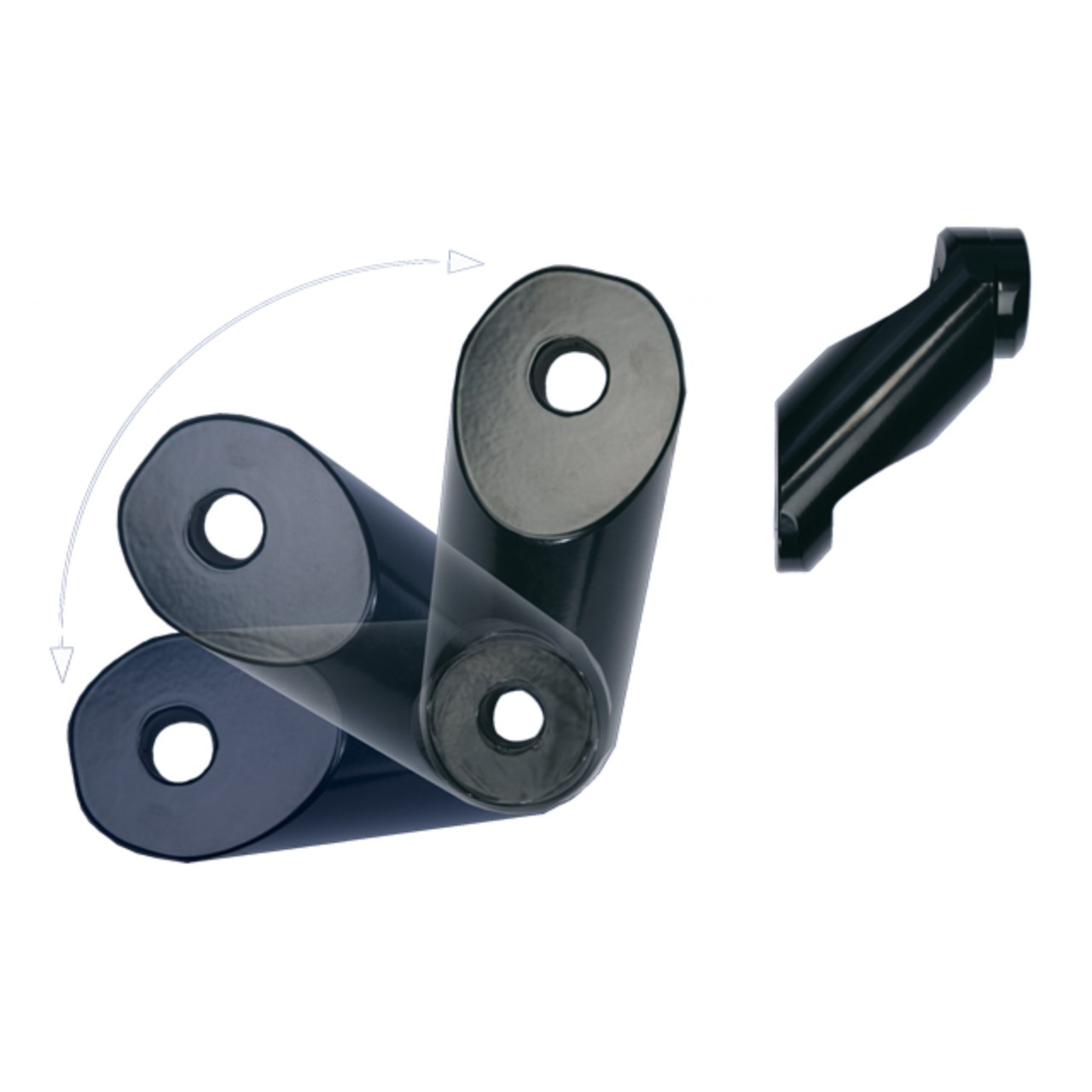 Merritt 579-2 3 in. Offset Fender Mounting Adapter - John M. Ellsworth ...