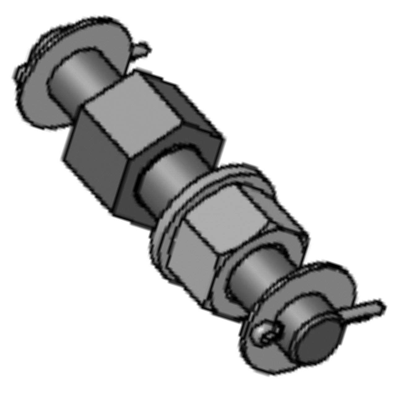 Liquip LBM800 Pivot Pin Assembly for Lower Strut Mount - John M ...