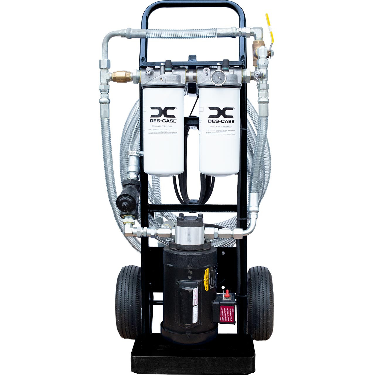 Des-Case Pre-Configured Filter Cart For Hydraulic Oil - John M ...