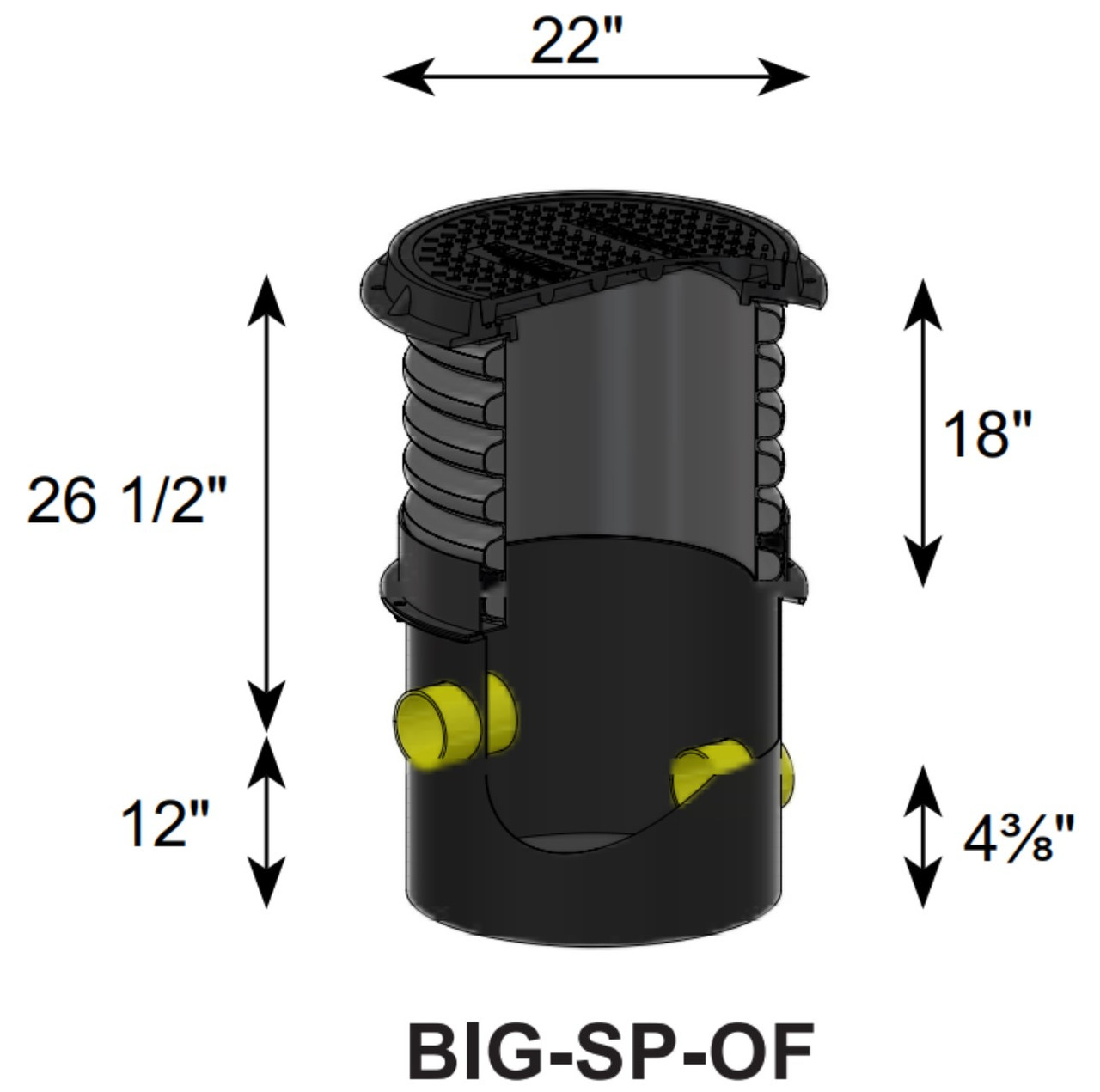 MIFAB BIG-SP-OF Big Max Below Ground Sample Port - Offset - John M ...