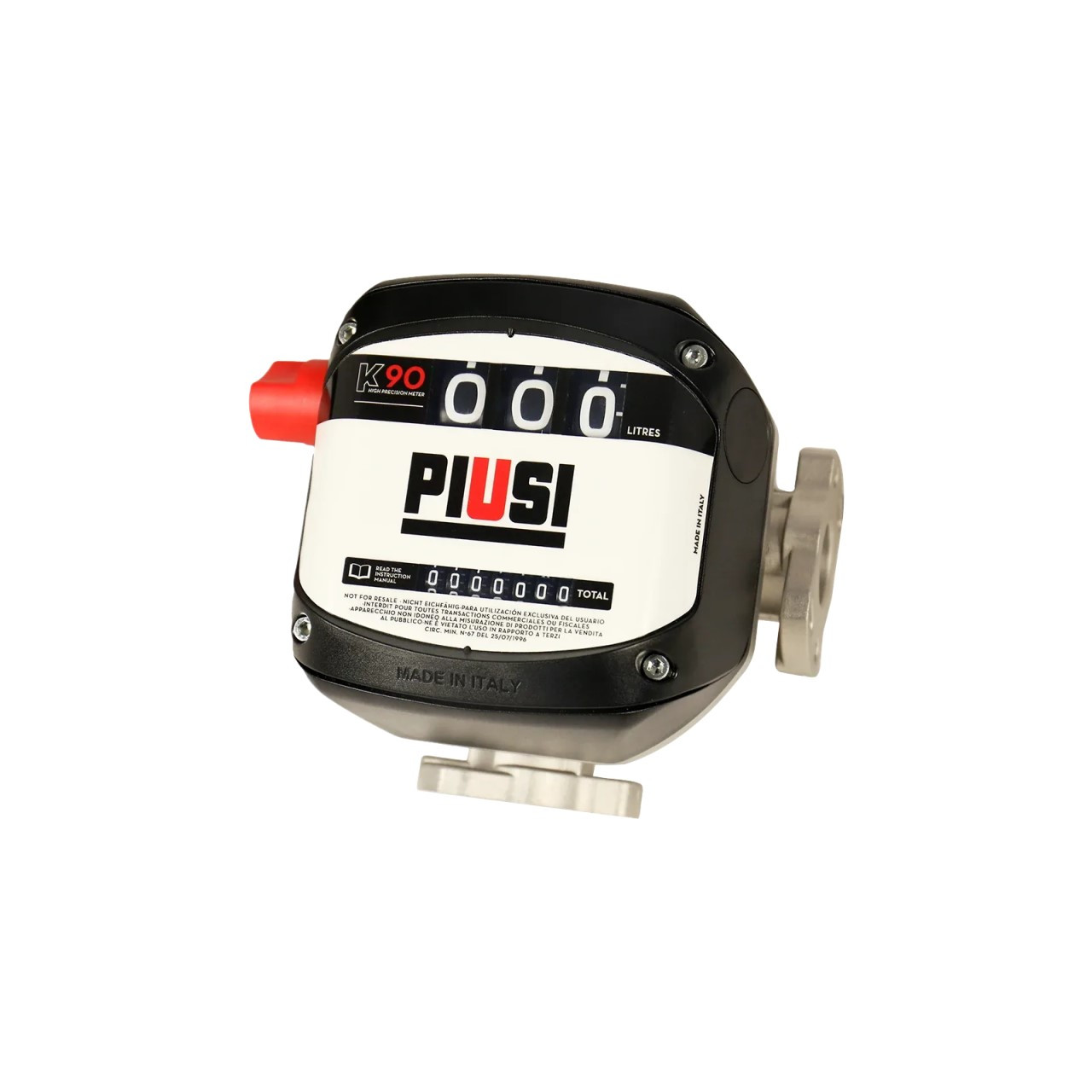 PIUSI Panther EX 72 120V AC Fluid Transfer Pump w/ K90 Meter - 20 GPM ...