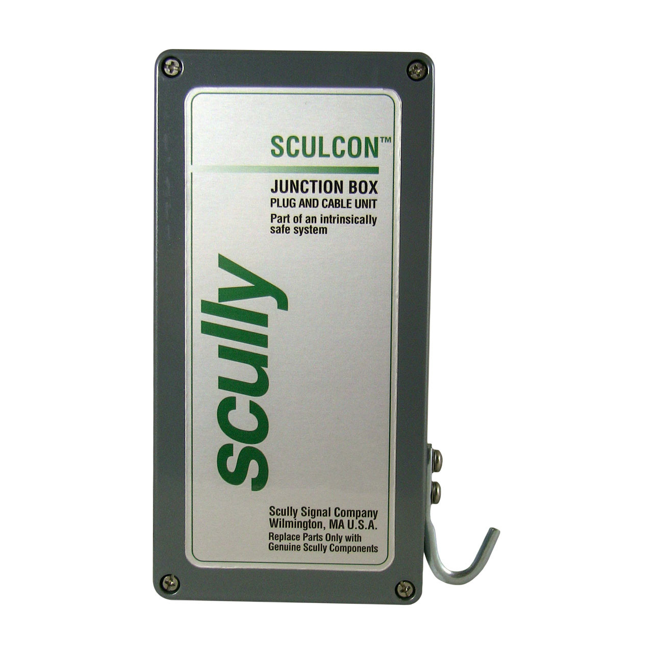 Scully ST-47CC/CLMP Junction Box w/ Grounding Clamp & Cable