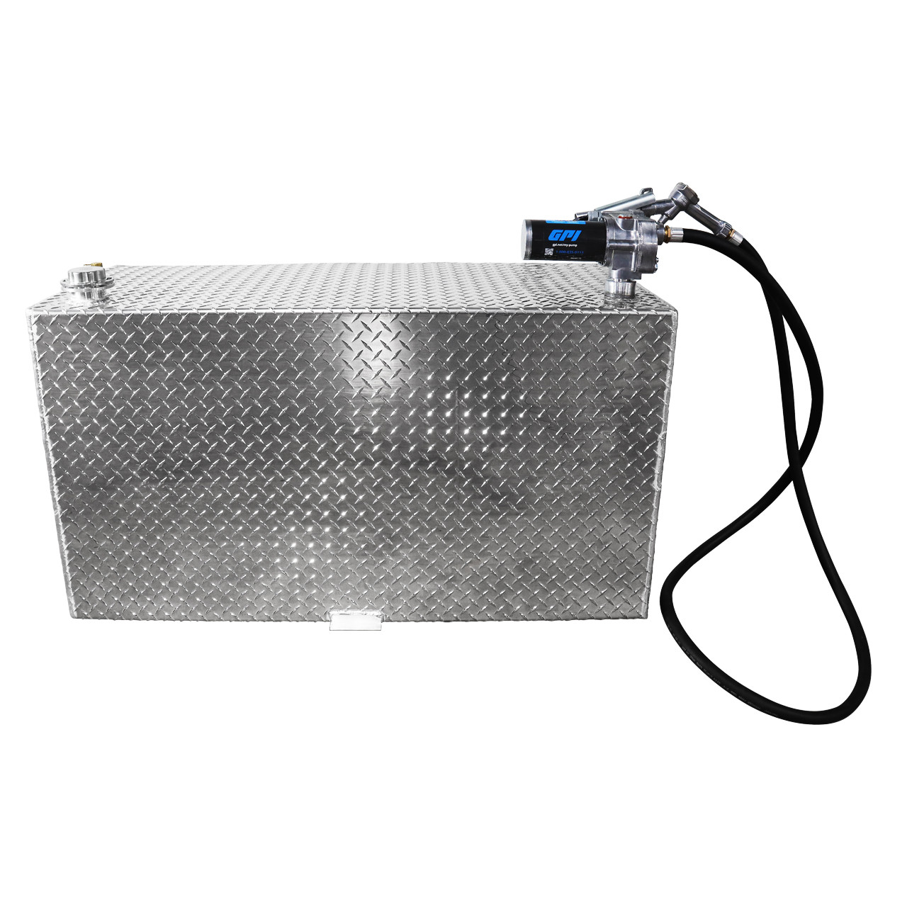 RDS Manufacturing 113 Gallon Aluminum Rectangle Transfer Tank w/ GPI ...