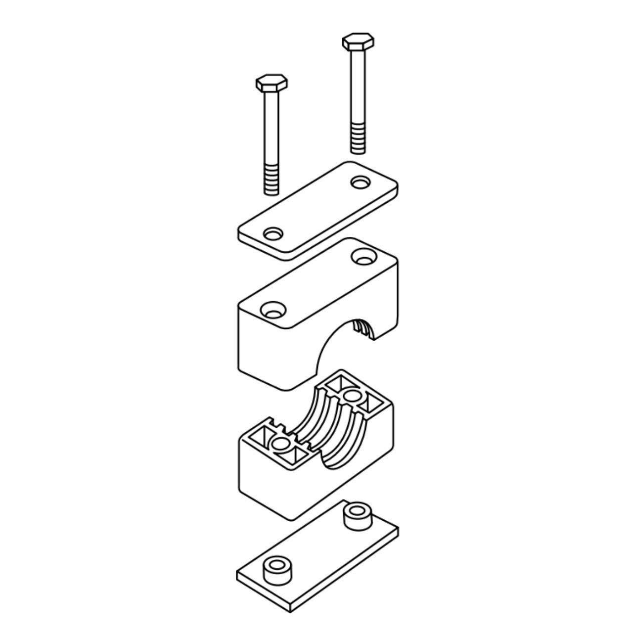 PCI SA3-25.4-A 1 in. Diameter Standard Stainless Steel Hydraulic Pipe ...