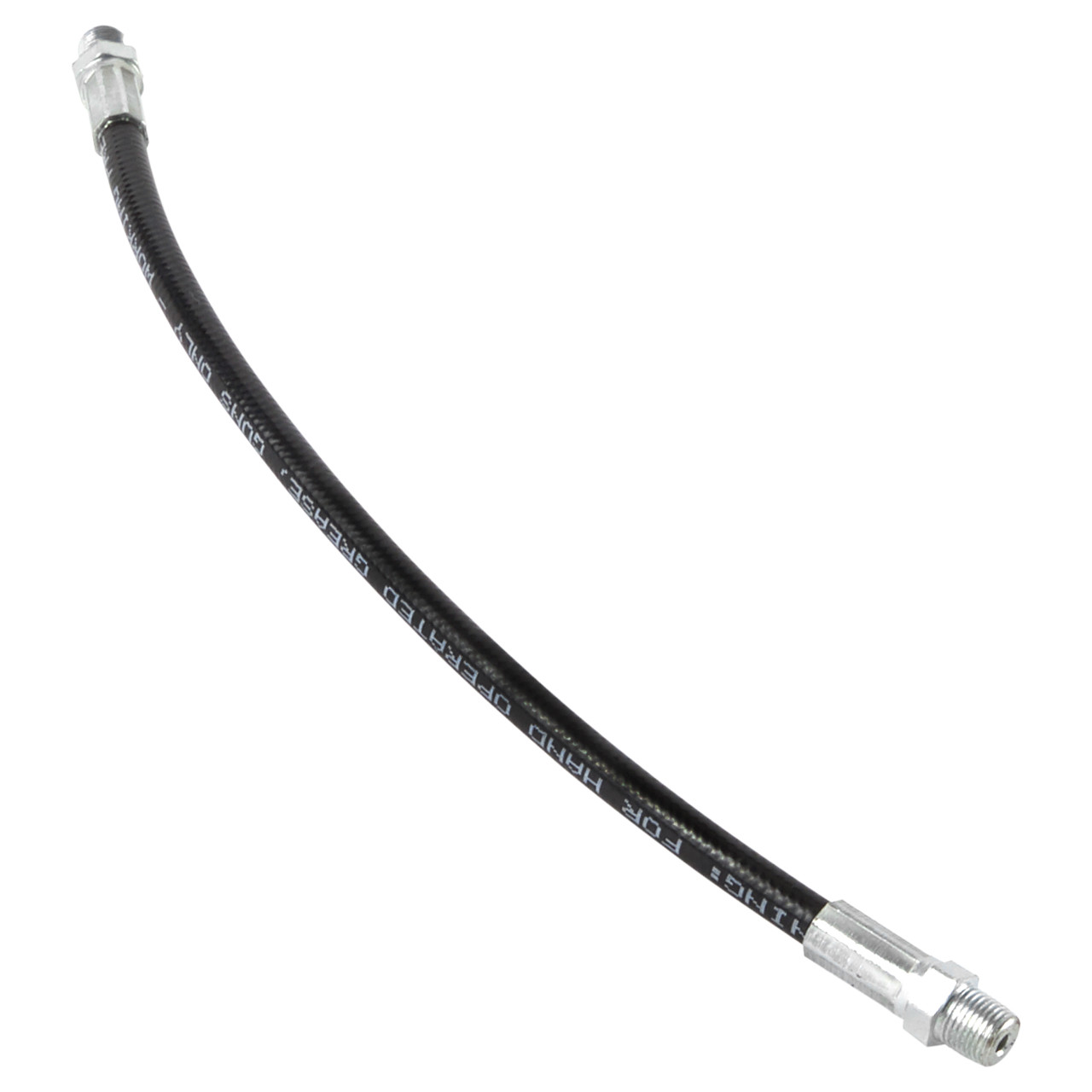 Zeeline Grease Gun Whip Hose 4,500 PSI Flexible Reinforced Nylon 1/8 in ...