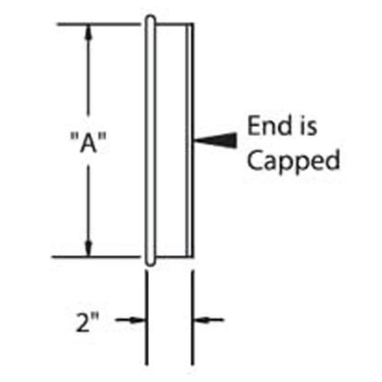 Duct Inc. 160 LaserLock Duct End Cap Galvanized - John M. Ellsworth Company