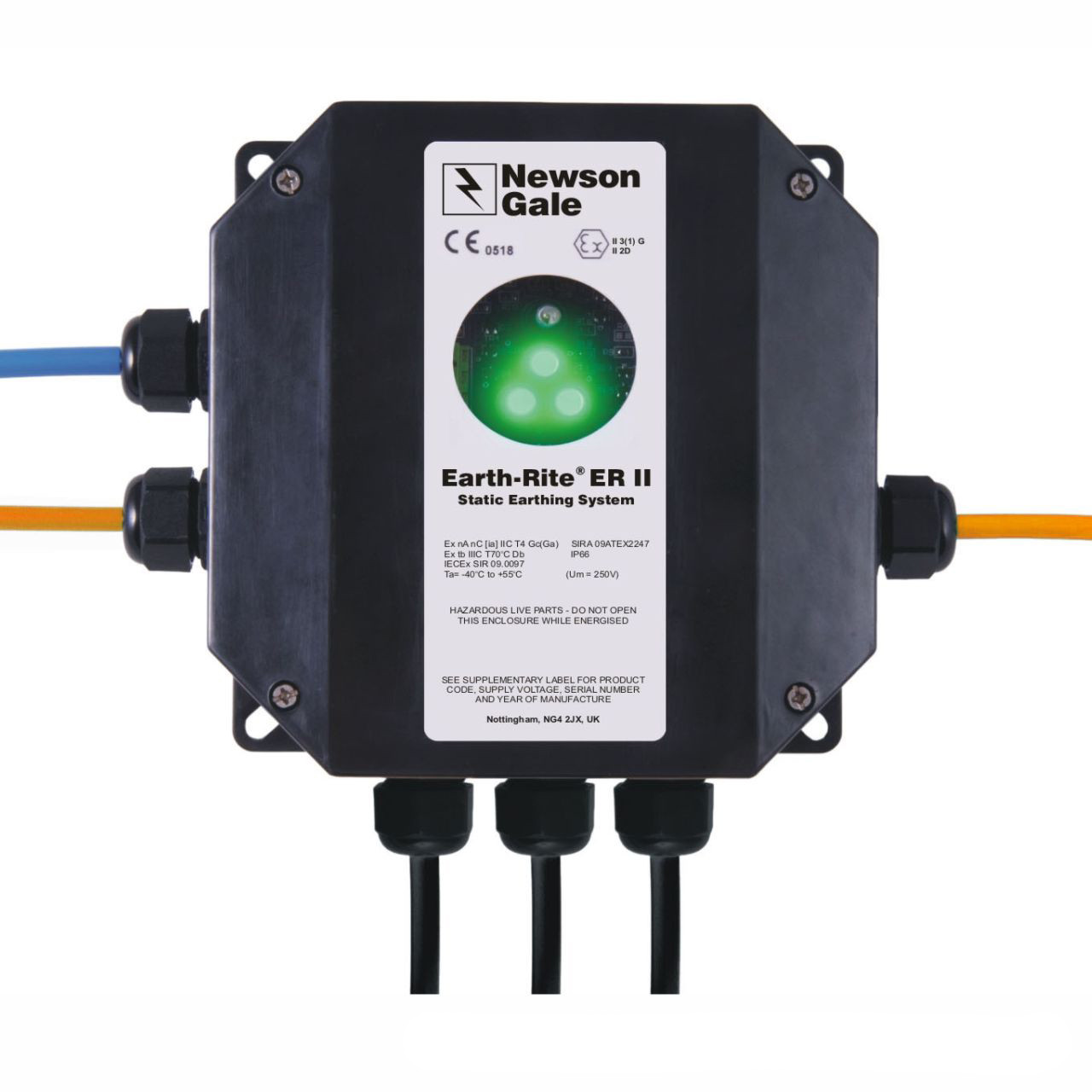 Newson Gale Earth-Rite® II FIBC Static Grounding Protection w/ Plastic ...