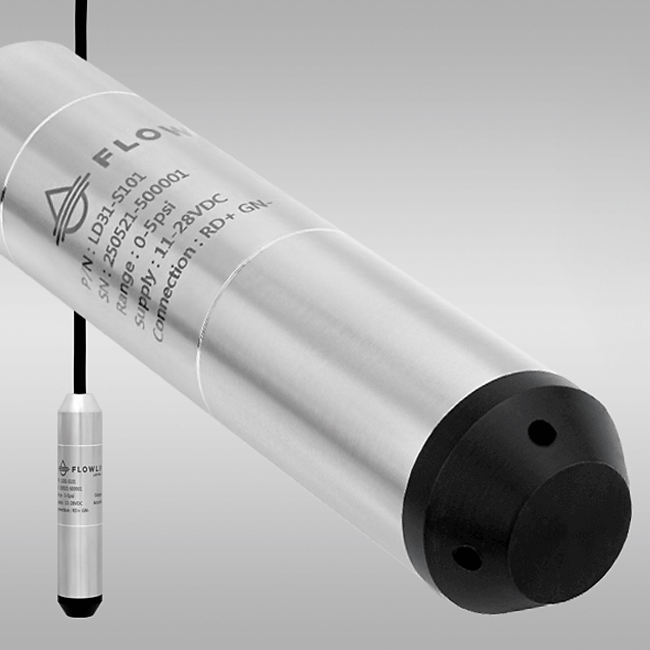 Flowline LD31-S121 DeltaSpan LD31 Submersible Pressure Level ...