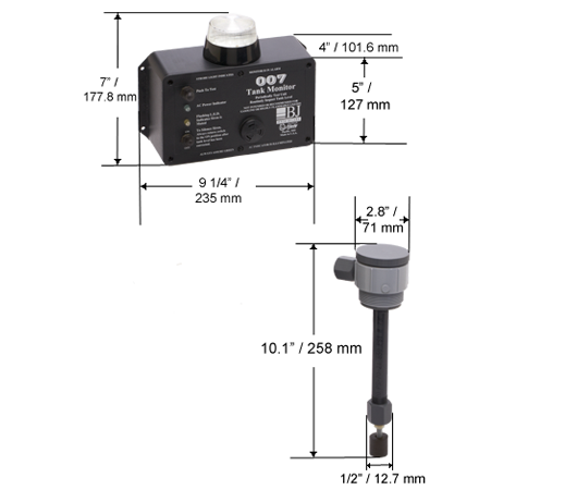 Husky 007 Remote High Or Low Tank Monitor & Alarm - John M. Ellsworth ...