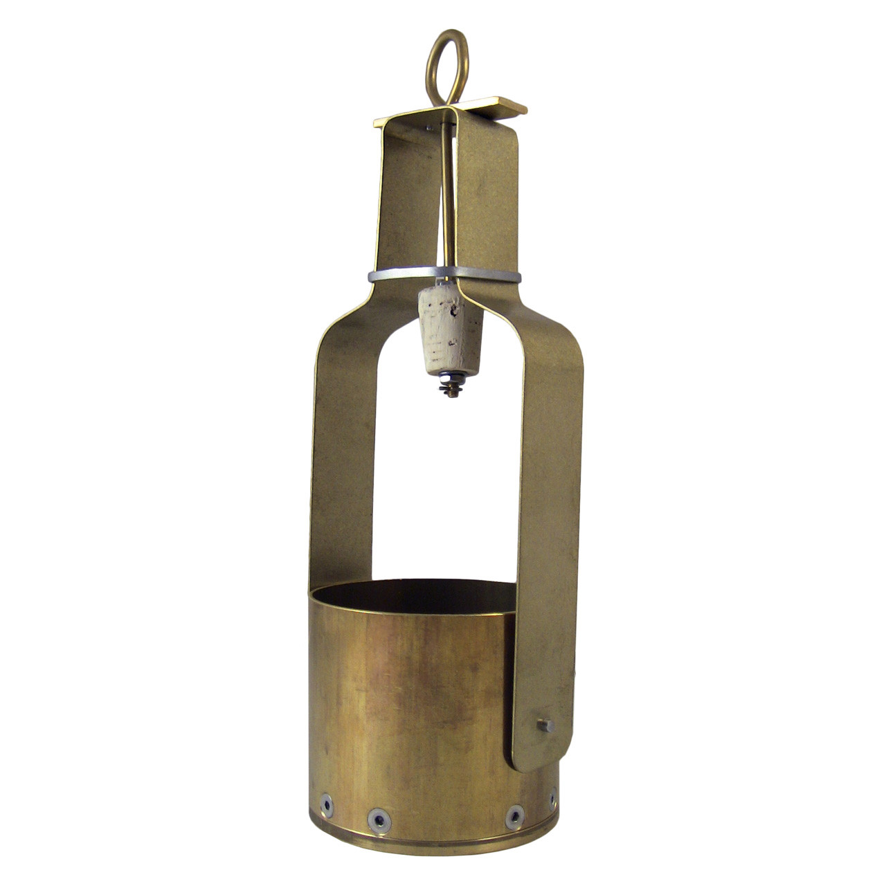 W.L. Walker Brass Bottle Samplers with Cork - John M. Ellsworth Company