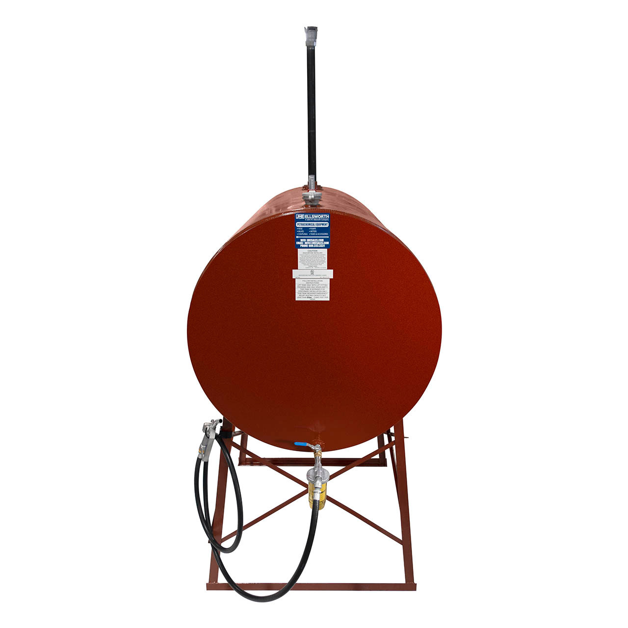 JME Gravity Flow Fuel Tank On Stand - 150 Gallon - John M. Ellsworth ...