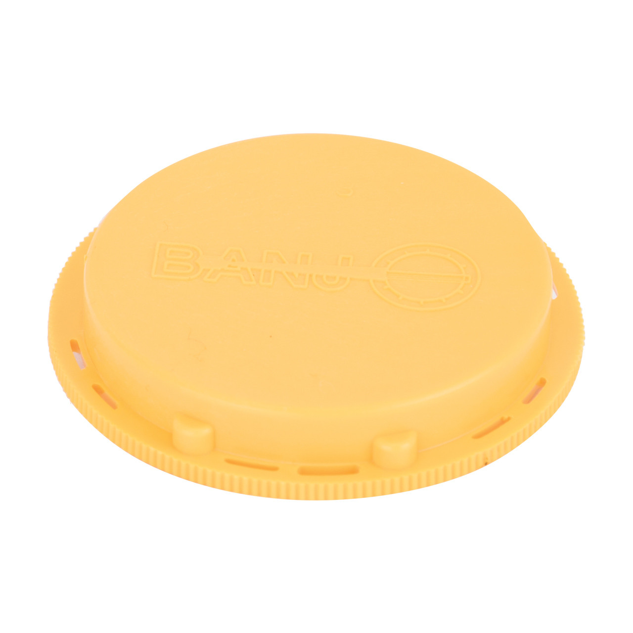 Banjo 2 in. IBC Threaded Cap - Yellow - John M. Ellsworth Company