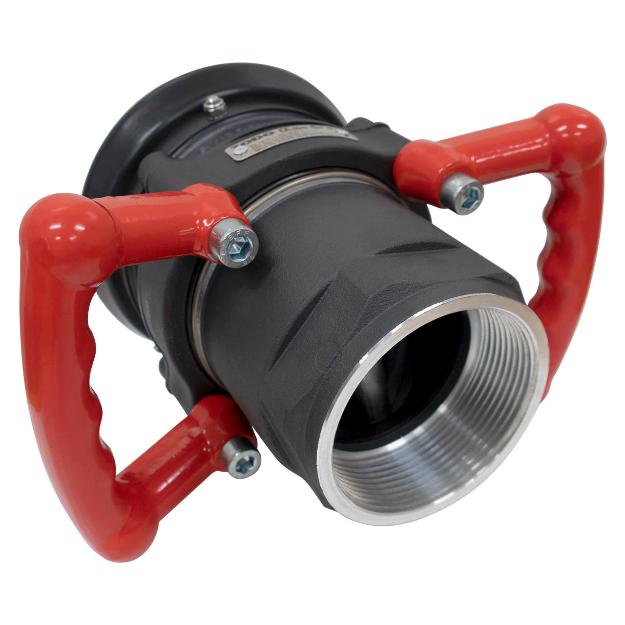 TODO-Gas 3 in. Aluminum Dry-Break Coupler w/ SS Internals