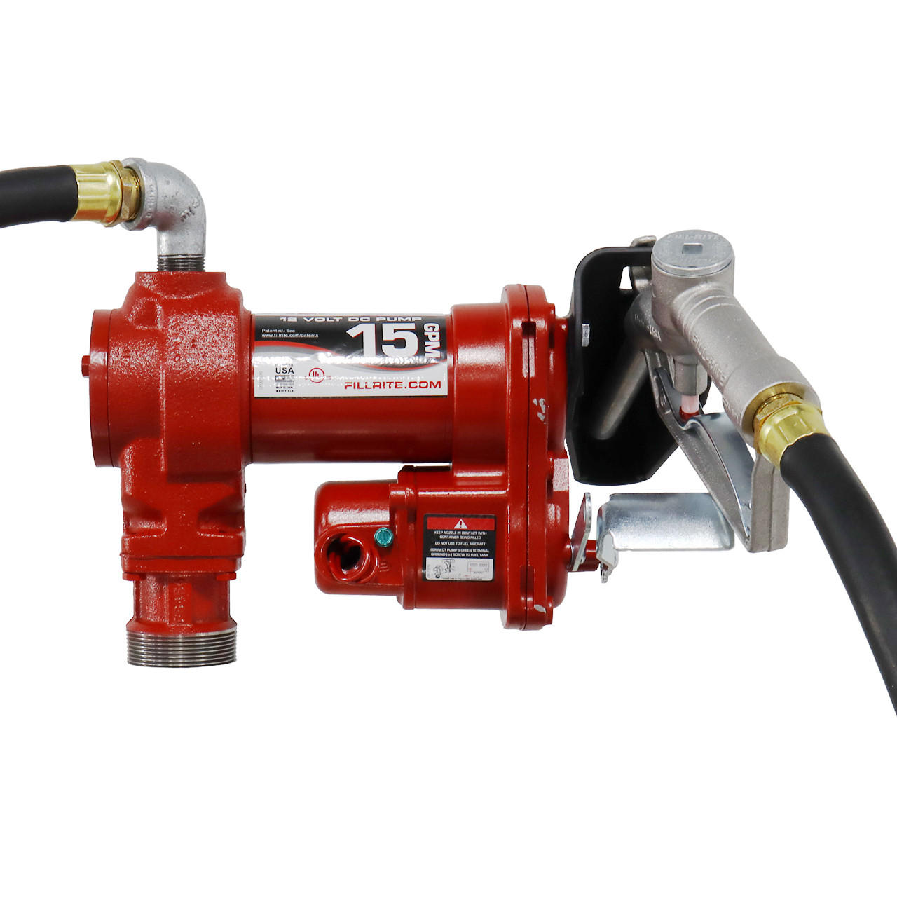 51 Gal. DOT Powder Coated Al. Rectangular Transfer Tank, Fill-Rite ...