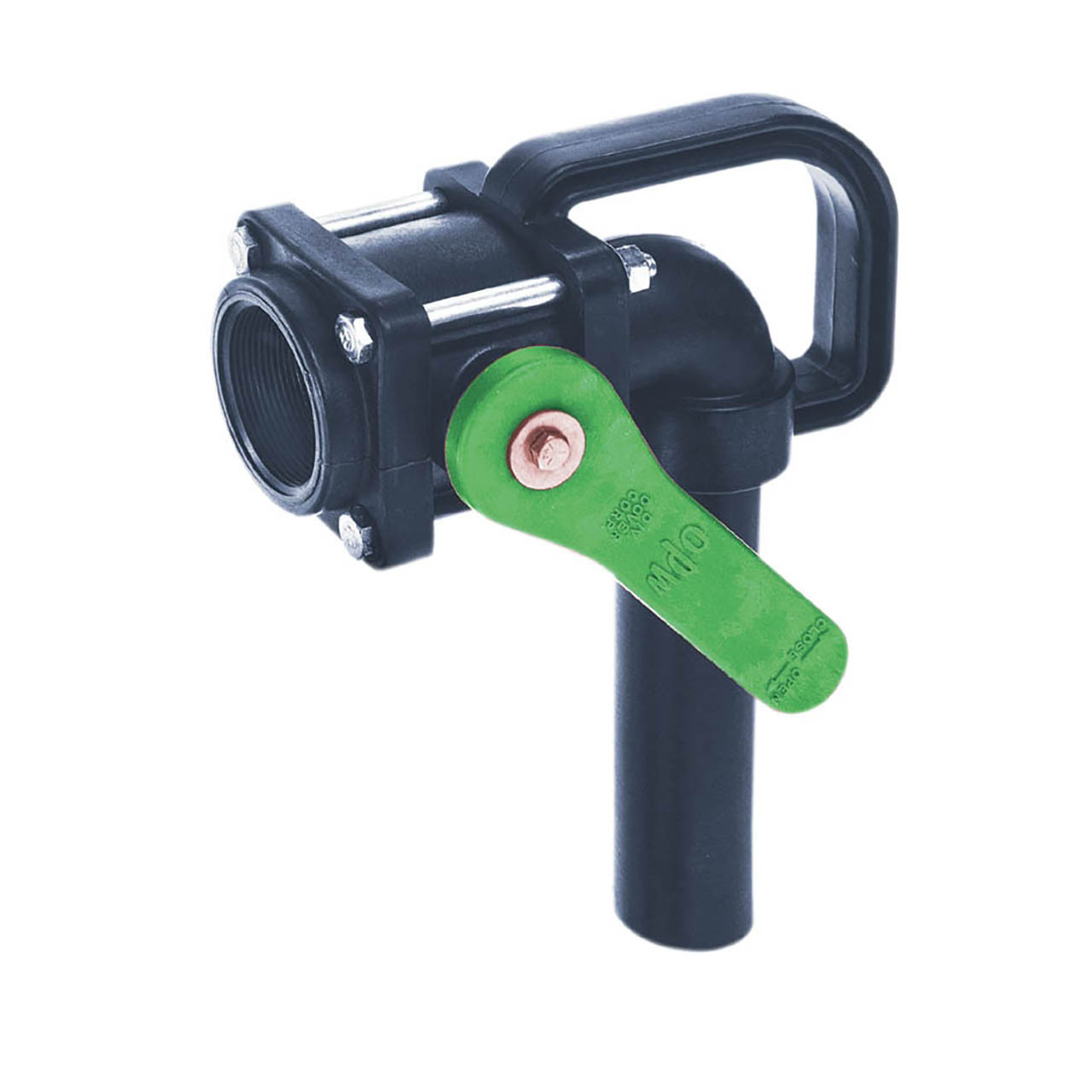 Bee Valve 1 1/2 in. Full Port Ball Valve w/ Nozzle - John M. Ellsworth ...