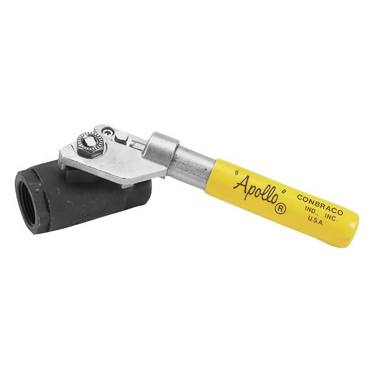 Apollo Valves 89-500 Series Carbon Steel Deadman Ball Valve w/Spring ...
