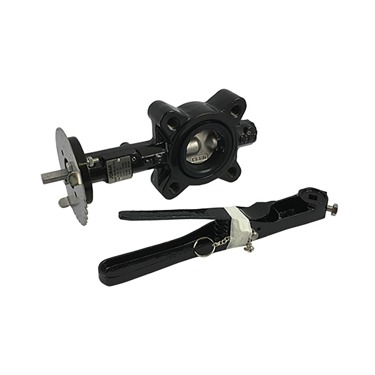 Jomar Valve BFV-Lug Style Epoxy-Coated Ductile Iron Butterfly Valves w ...