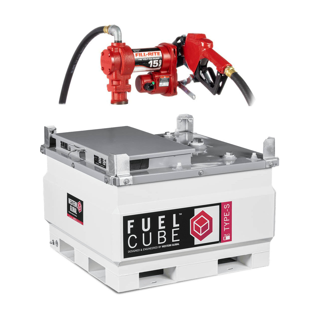 Western Global FuelCube Type-S 119 Gallon Transfer Tank - John M ...