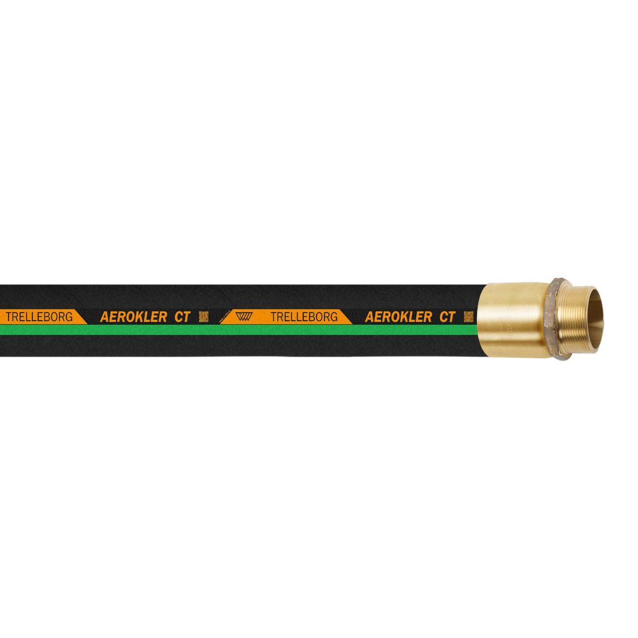 Trelleborg Aerokler CT 3" Aviation Fueling Hose, MNPT Ends