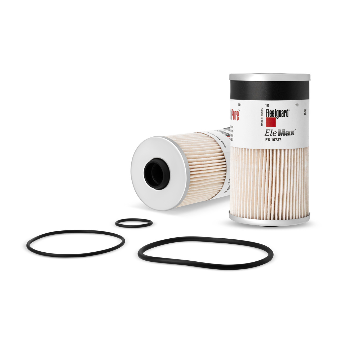 Fleetguard FS19763 EleMax Plus Fuel/Water Separator Filter, 7 Micron