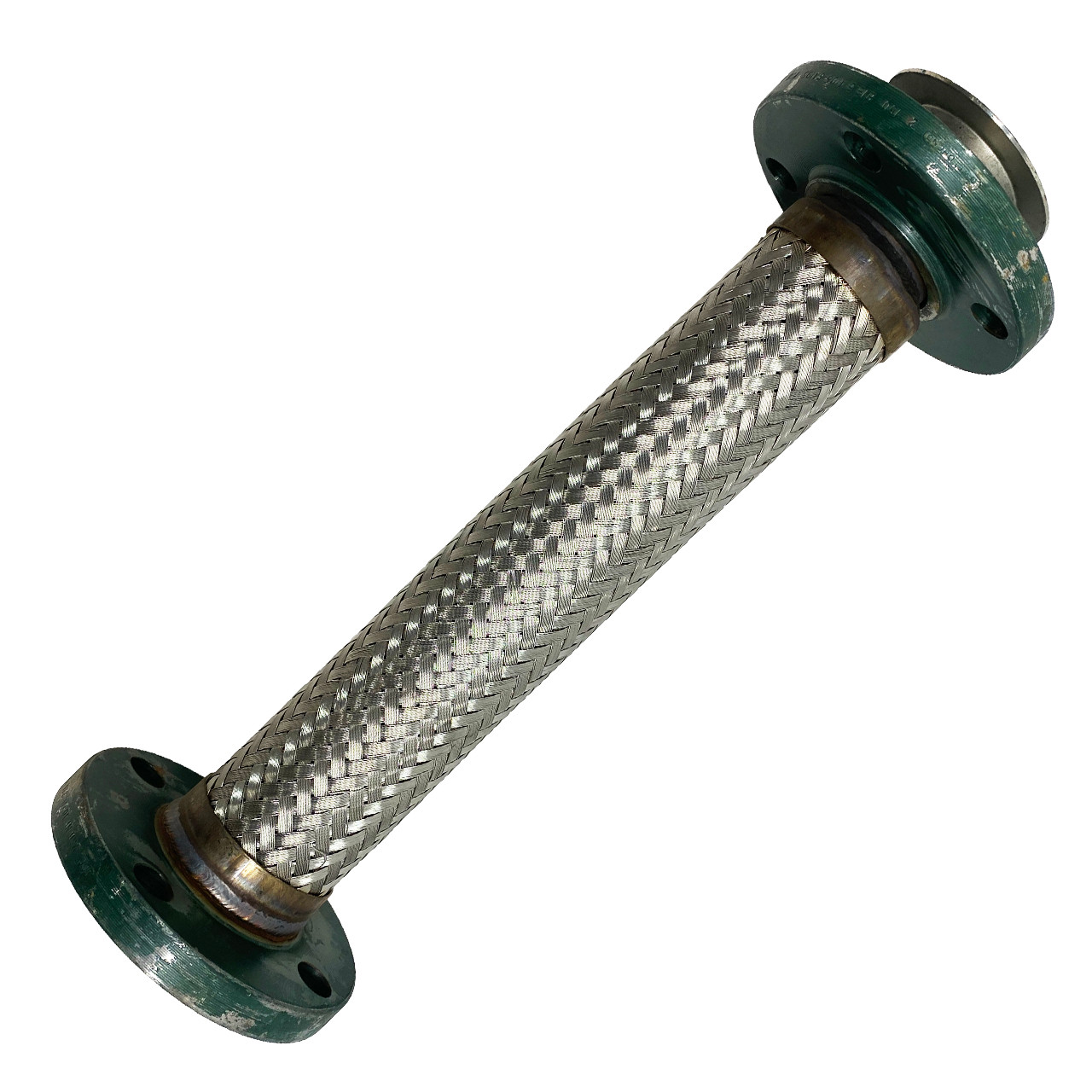 JME 18 in. Stainless Steel Braided Flex Joint w/ Fixed x Floating 2 in ...