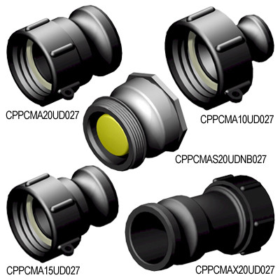 2 in. S60X6 Female Buttress x Part A Camlock Male Adapter - John M ...