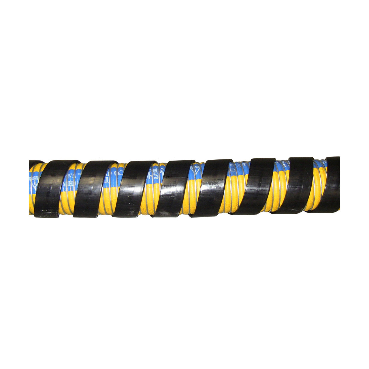 F & R Manufacturing High Density Polyethylene Spiral Hose Wrap - Black ...
