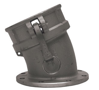 Dixon 4 in. Aluminum 22 1/2 Degree Angle Coupler x TTMA Flange - John M ...
