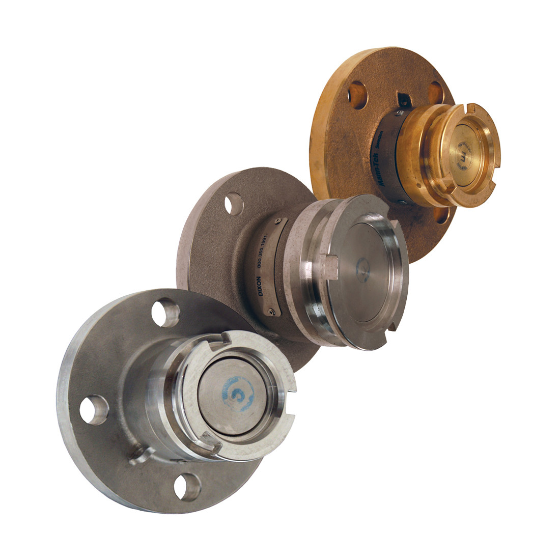 Dixon 3 in. Dry Disconnect Adapter x 150# ASA Flange - 119 mm Body Size ...