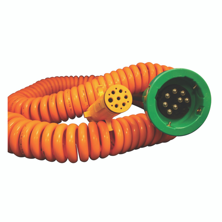 Civacon Green Thermistor Plug, Coiled Cord, and Break-Away Plug w/ 4 J ...