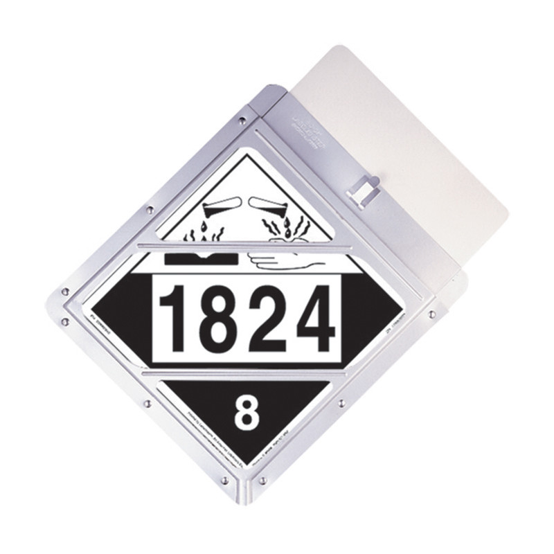 Labelmaster Clear Placard Holder Shield - 10 3/4 in. x 10 3/4 in ...