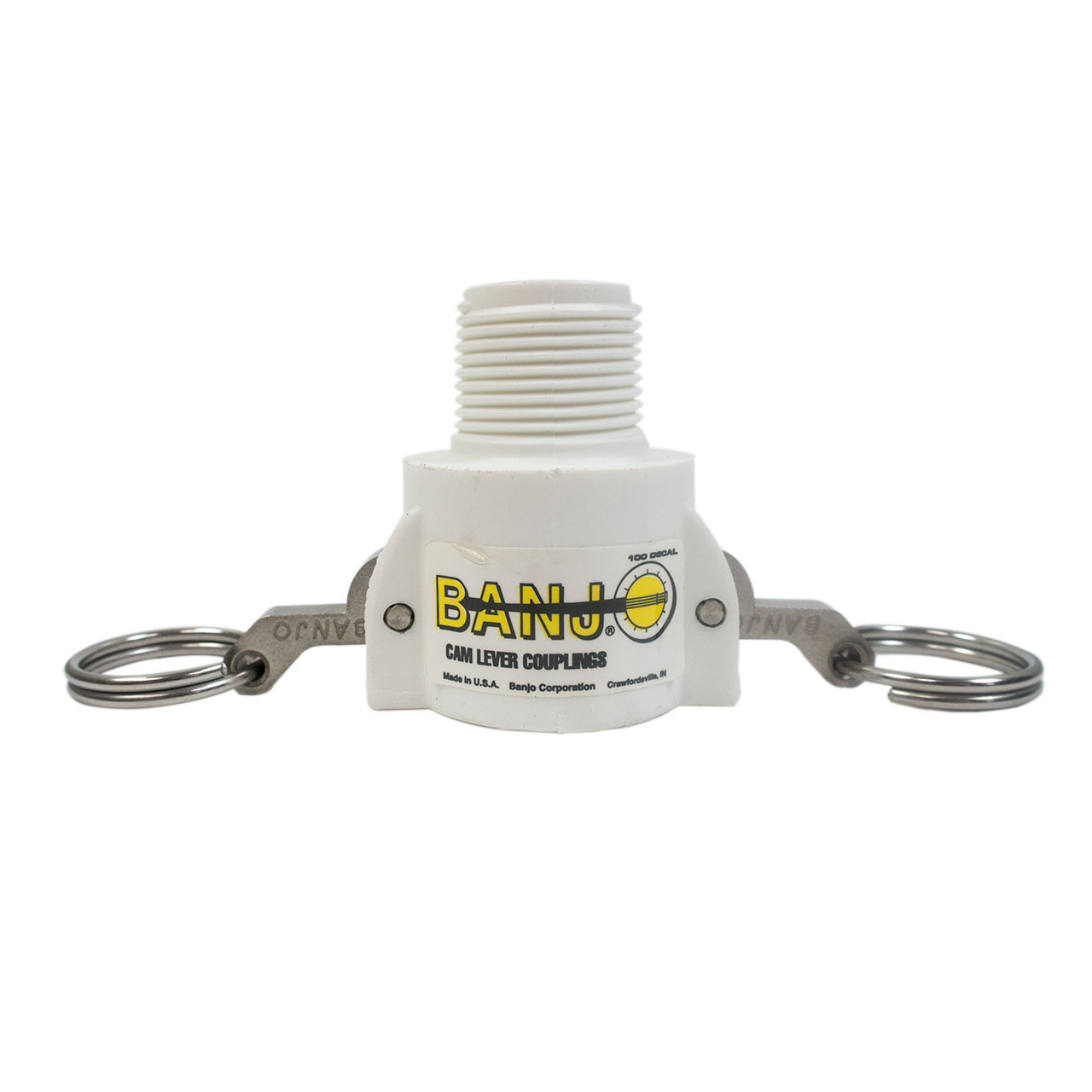 Banjo FDA .75 in. Quick Cam Lever Coupling Polyproplyene Cap Part B ...