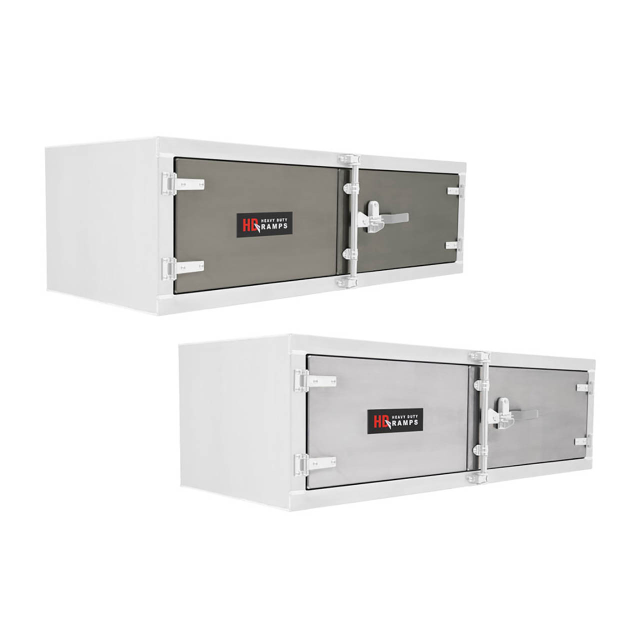 HD Ramps Tool Boxes Optional Aluminum Polished Doors - John M ...