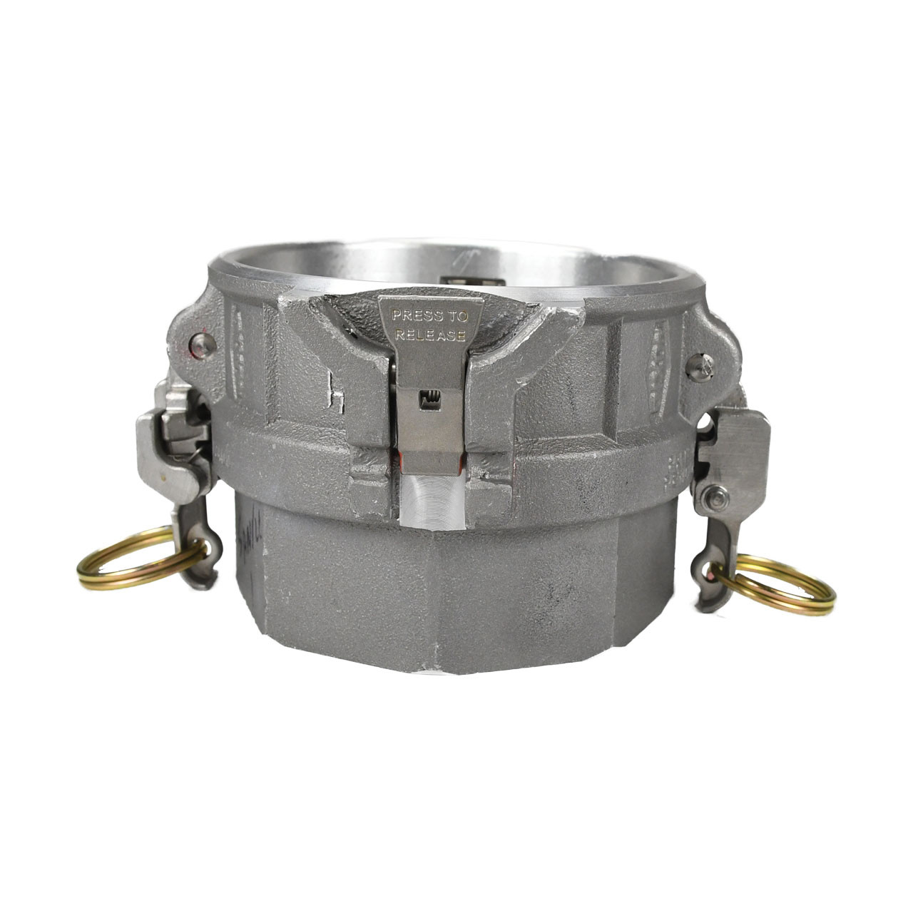 Dixon 4" 316SS Venting EZ Boss-Lock Cam & Groove Fittings