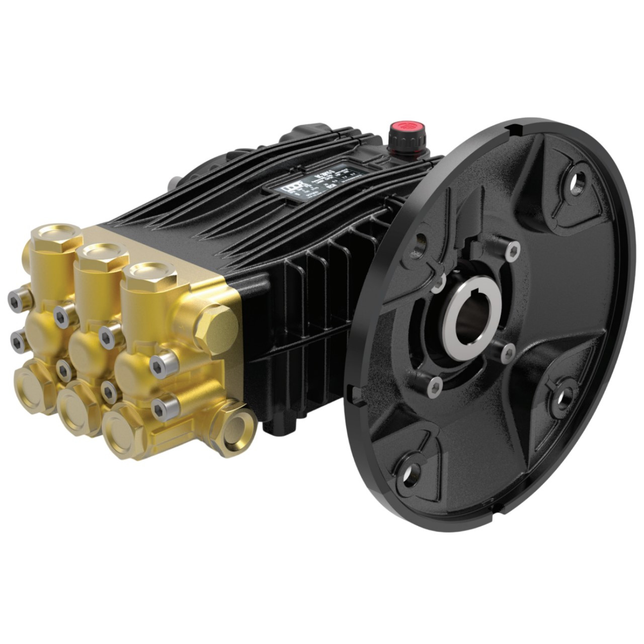 Udor BD 4.0/30 U Plunger Pump Direct Drive W/ 1-1/8 Hollow Shaft, 4.1 ...