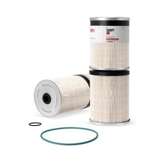 Fleetguard FS53014 EleMax Stacked Fuel/Water Separator Filter, 5 Micron