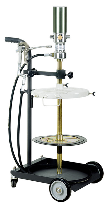 Lubeworks 120 lbs. (16 Gallon Drum) Mobile Grease Dispensing System ...