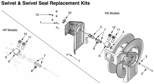 Graco Latch Repair Kit for SD, XD 10 & 20 Series Hose Reels - John M ...