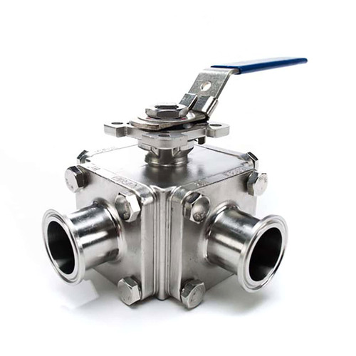 Jme Ssebvc3t Series 316 Ss 3 Way T Port Cavity Filled Ball Valve John