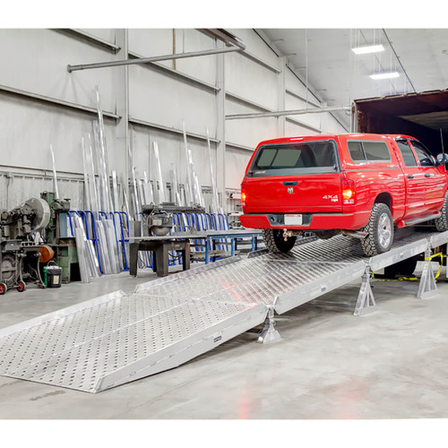 HD Ramps Portable Yard Ramp- 7 1/2 ft. W x 34 ft. 2 in. L, 25,000 lb ...