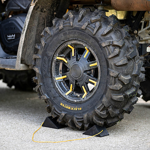 Buyers Products WC35225 Mini Rubber Wheel Chock Set, 2 1/4 in. W x 5 in ...