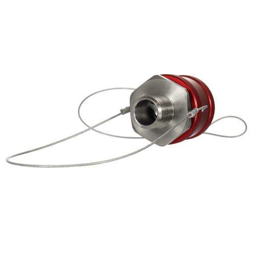 Fast Fill N100P Crankcase Nozzle w/Plug, Red - John M. Ellsworth Company