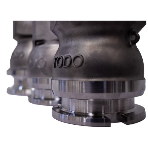 TODO II TT402-4407 4 in. Stainless Steel Dry Disconnect Adapter x 4 in ...
