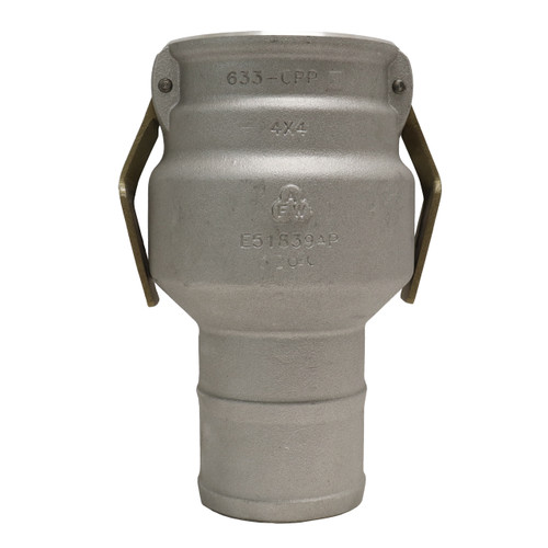 Civacon 633CPP-4040 4 in. Female Cam x Hose Shank Vapor Coupler w ...