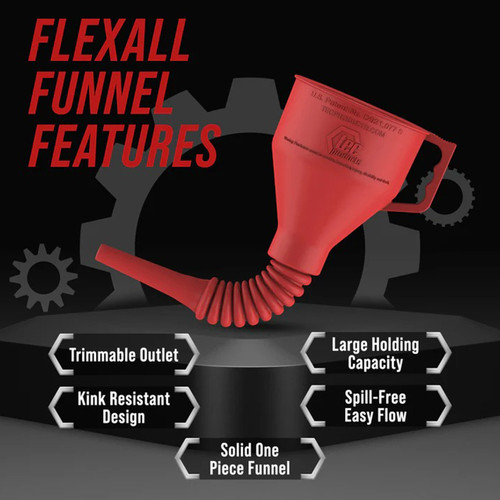 TEC Products FlexAll 16 in. Flexible Funnel - John M. Ellsworth Company