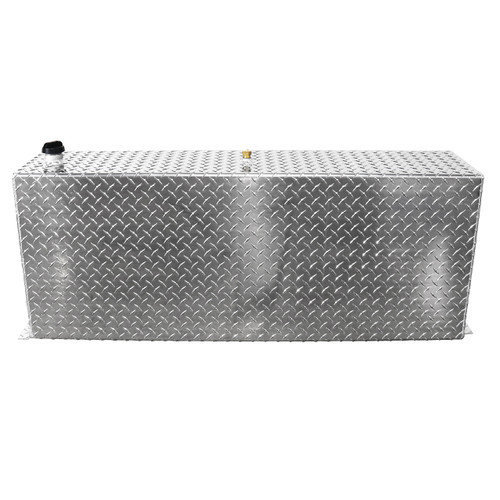 41 Gallon Aluminum Rectangle Auxiliary Tank - Diesel w/ Install Kit ...