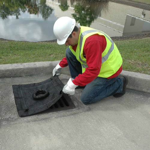 UltraTech Ultra-Inlet Guard Plus Storm Drain Filter - Curb-Style, 48 x ...