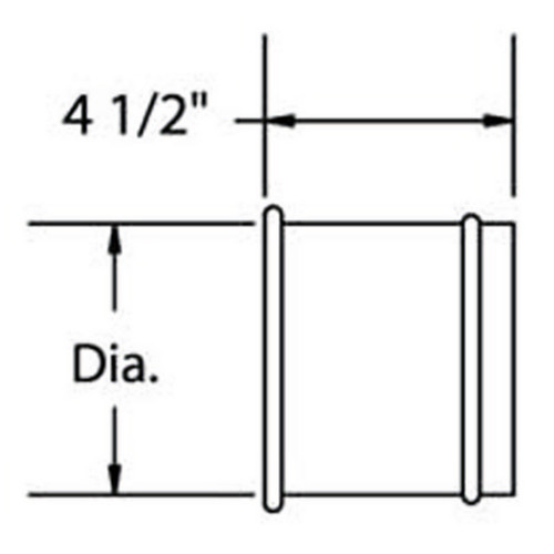 Duct Inc. 142 LaserLock Duct Hose Adapter Galvanized - John M ...