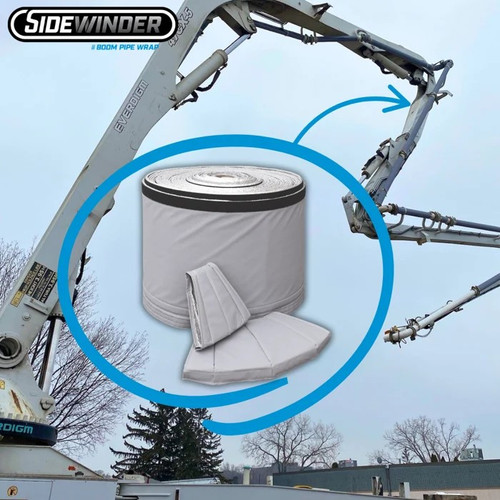 Python Covers Sidewinder Boom Pipe Wrap 4.77 in. Dia. 50 ft. L - John M ...